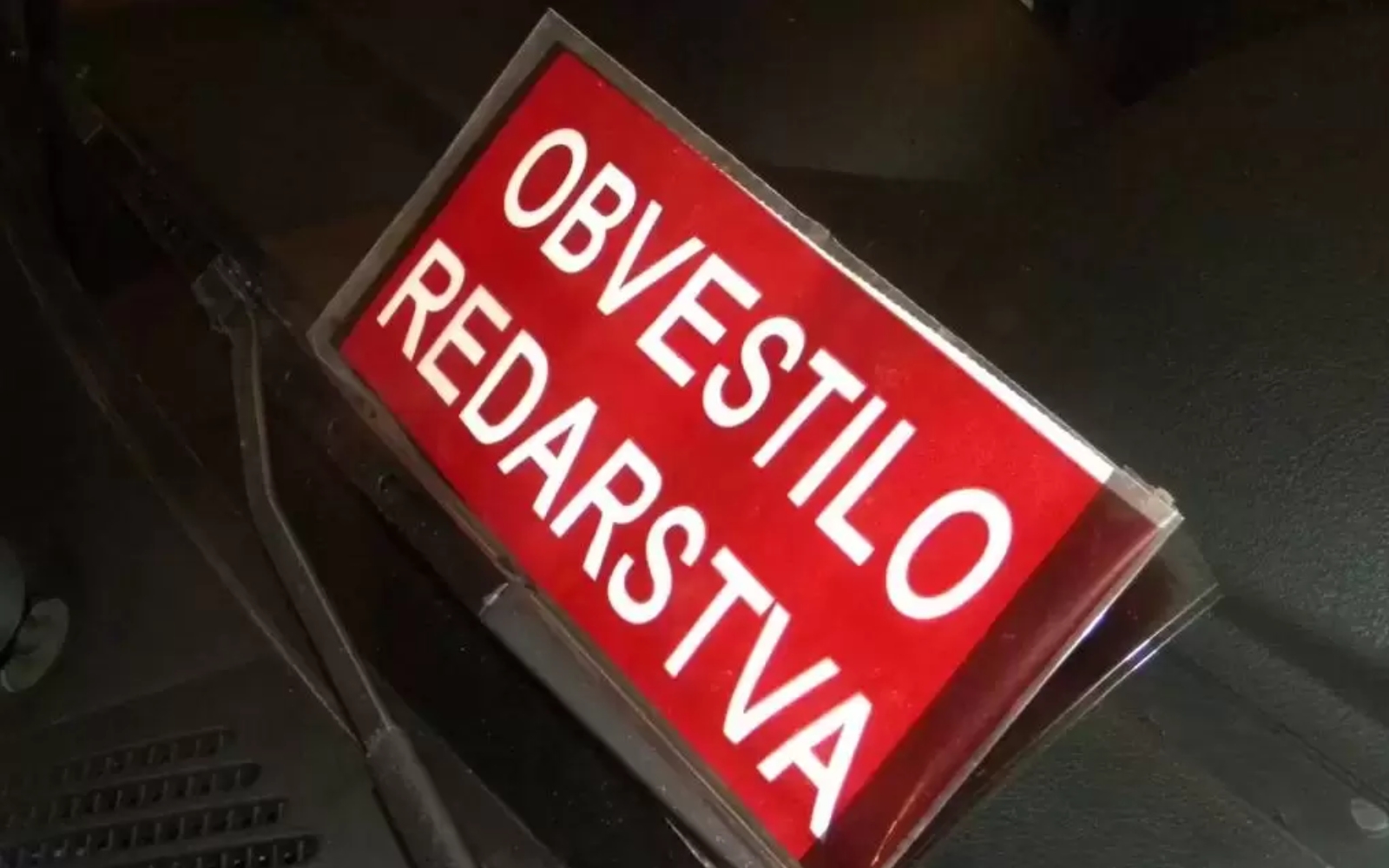Kaj je pokazala redarska meritev hitrosti v Občini Lenart?